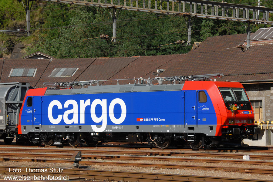 125 Jahre Gotthard (06.-09.09.07) - Re 484 021 "Gottardo" - www ...